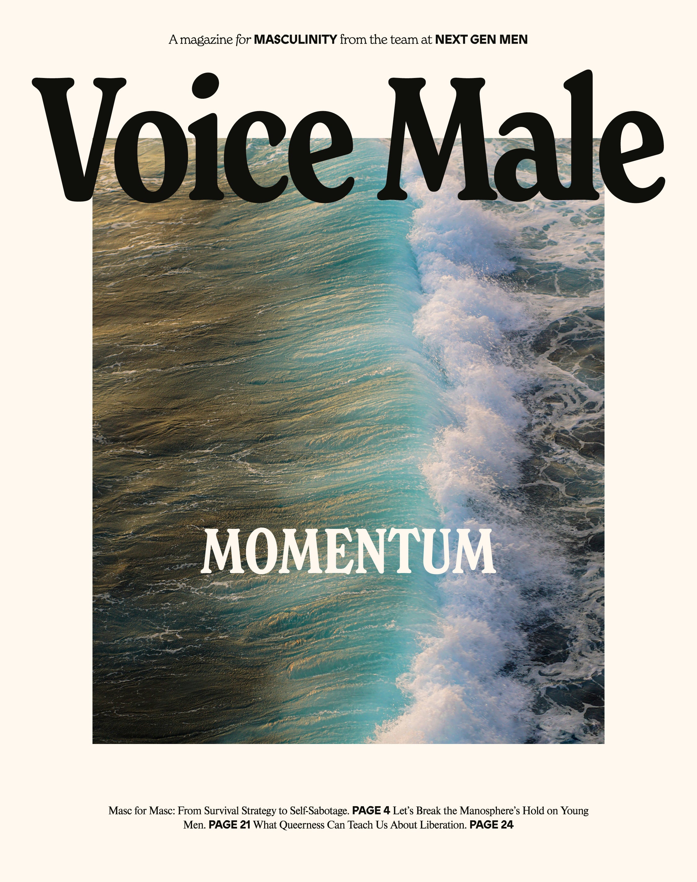 Voice Male | Fall 2025 Momentum – Next Gen Men